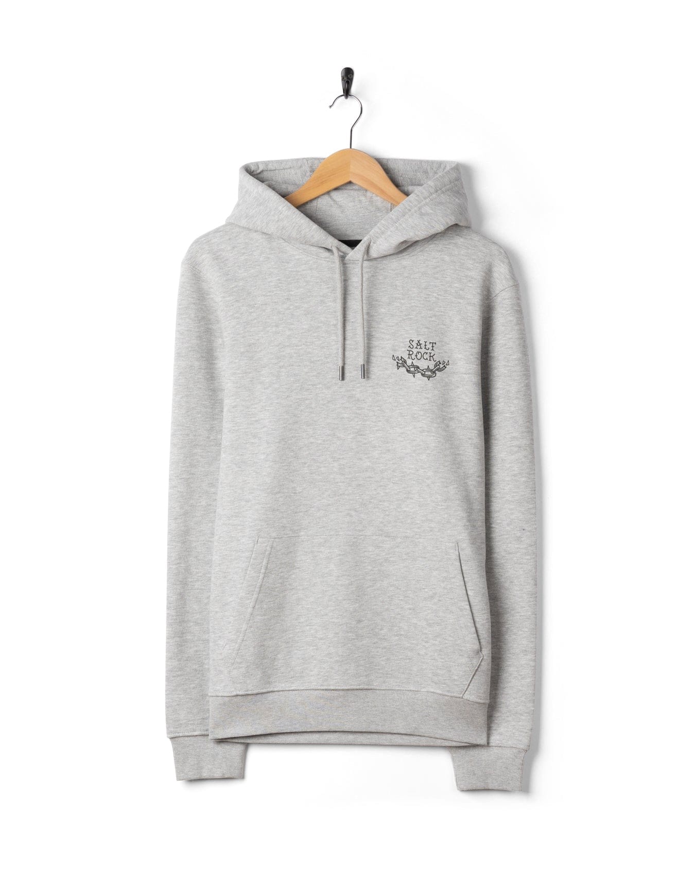Yesterday's Youth - Mens Pop Hoodie - Grey