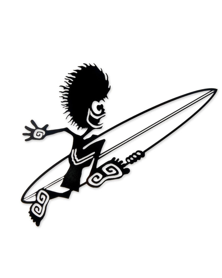 Running Man Classic Van Sticker in Black