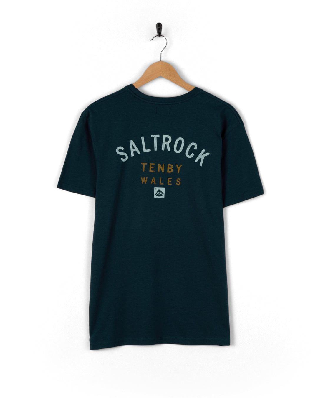 Location Tenby - Mens T-Shirt - Blue