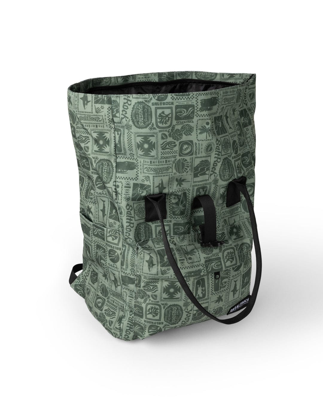 Heritage Tiles - Backpack - Green