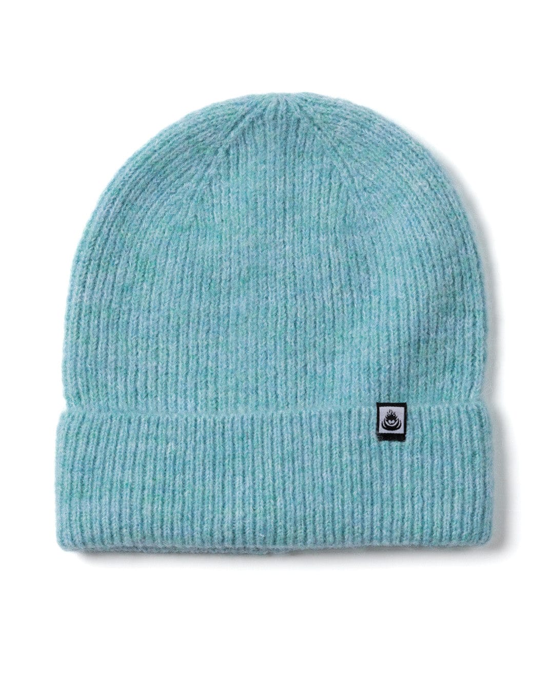 Brushed Maine Recycled Beanie in Light Blue