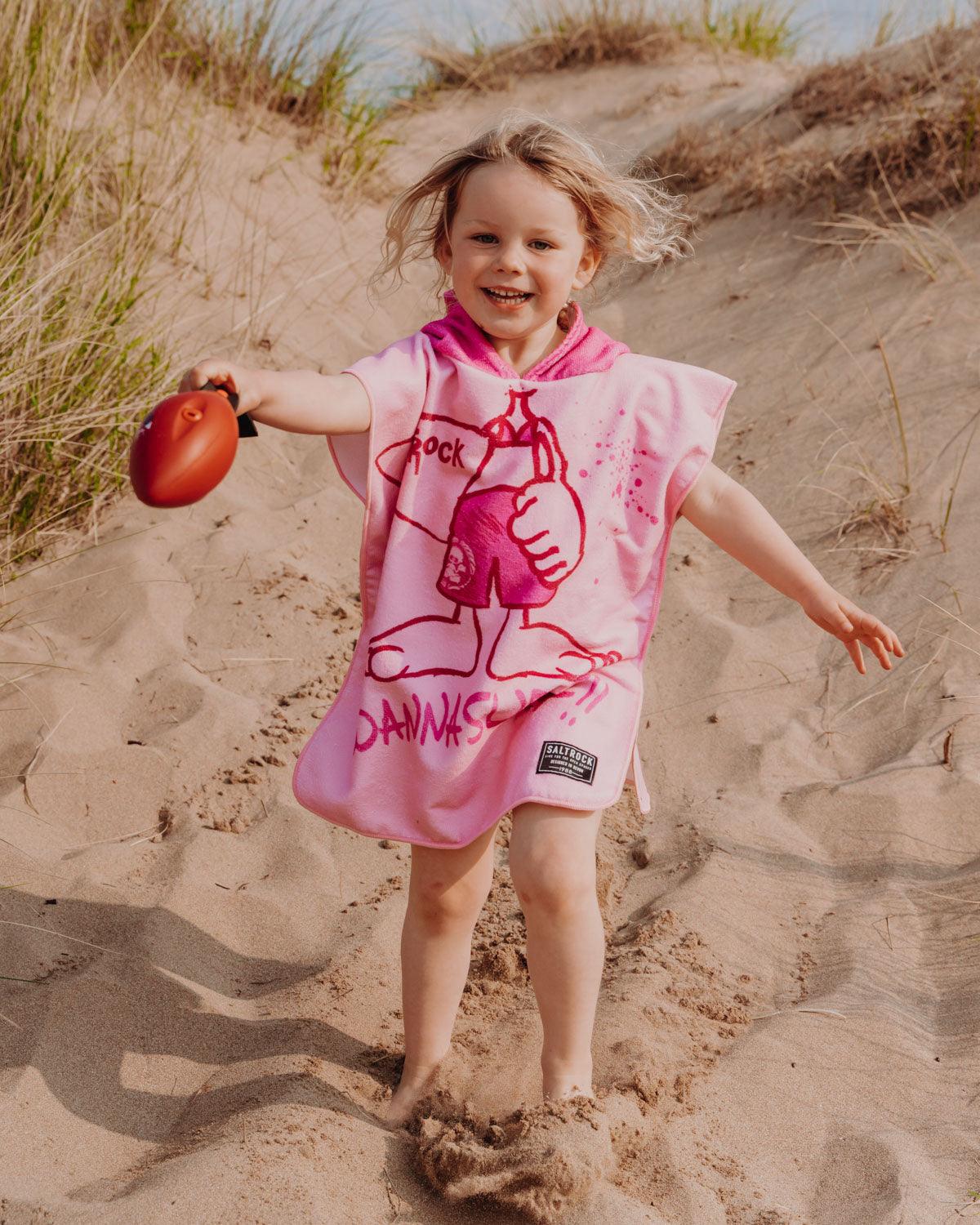 Kids Changing Towels